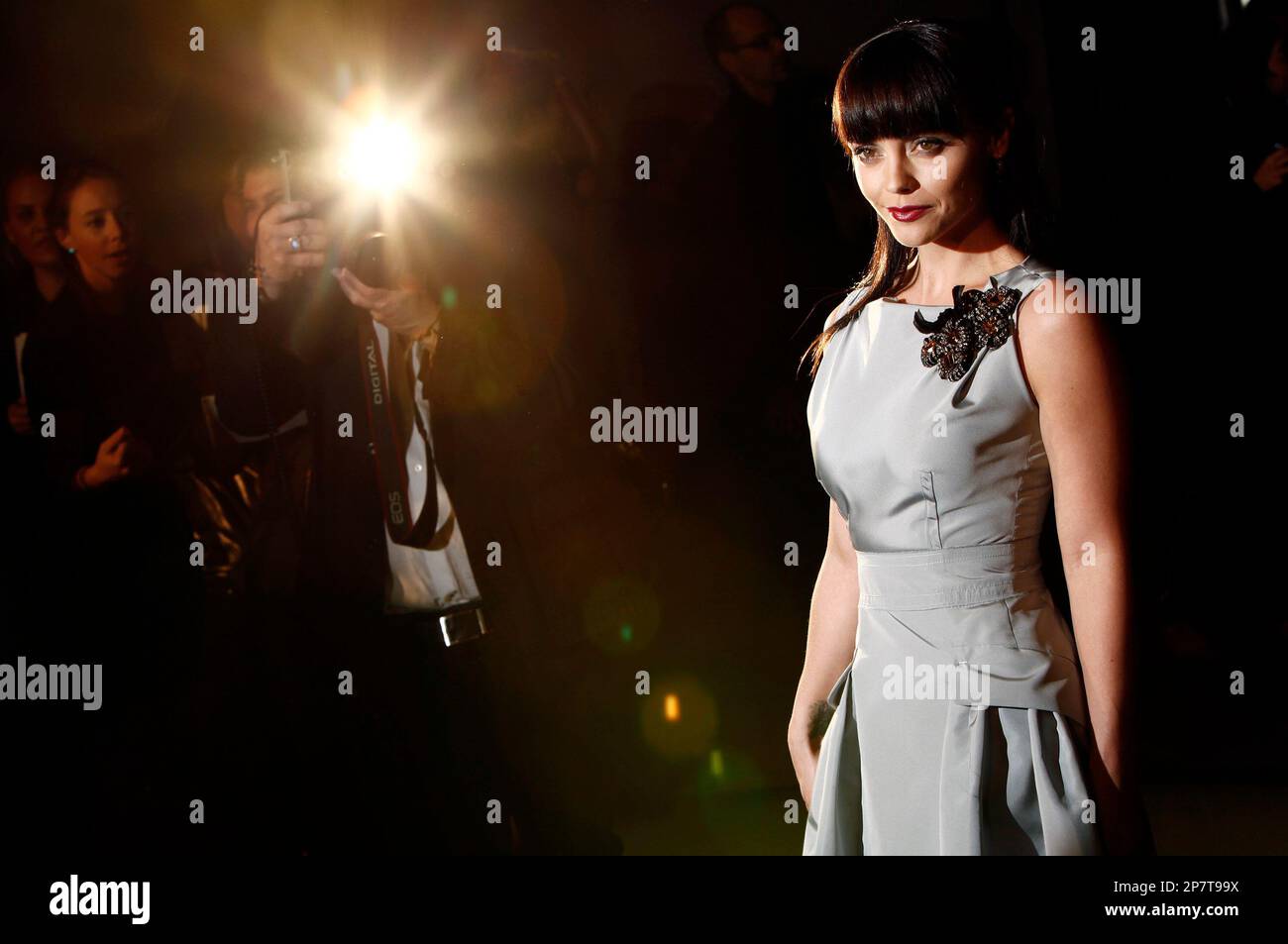 Actress Christina Ricci arrives at Prada Book launch in Beverly Hills ...