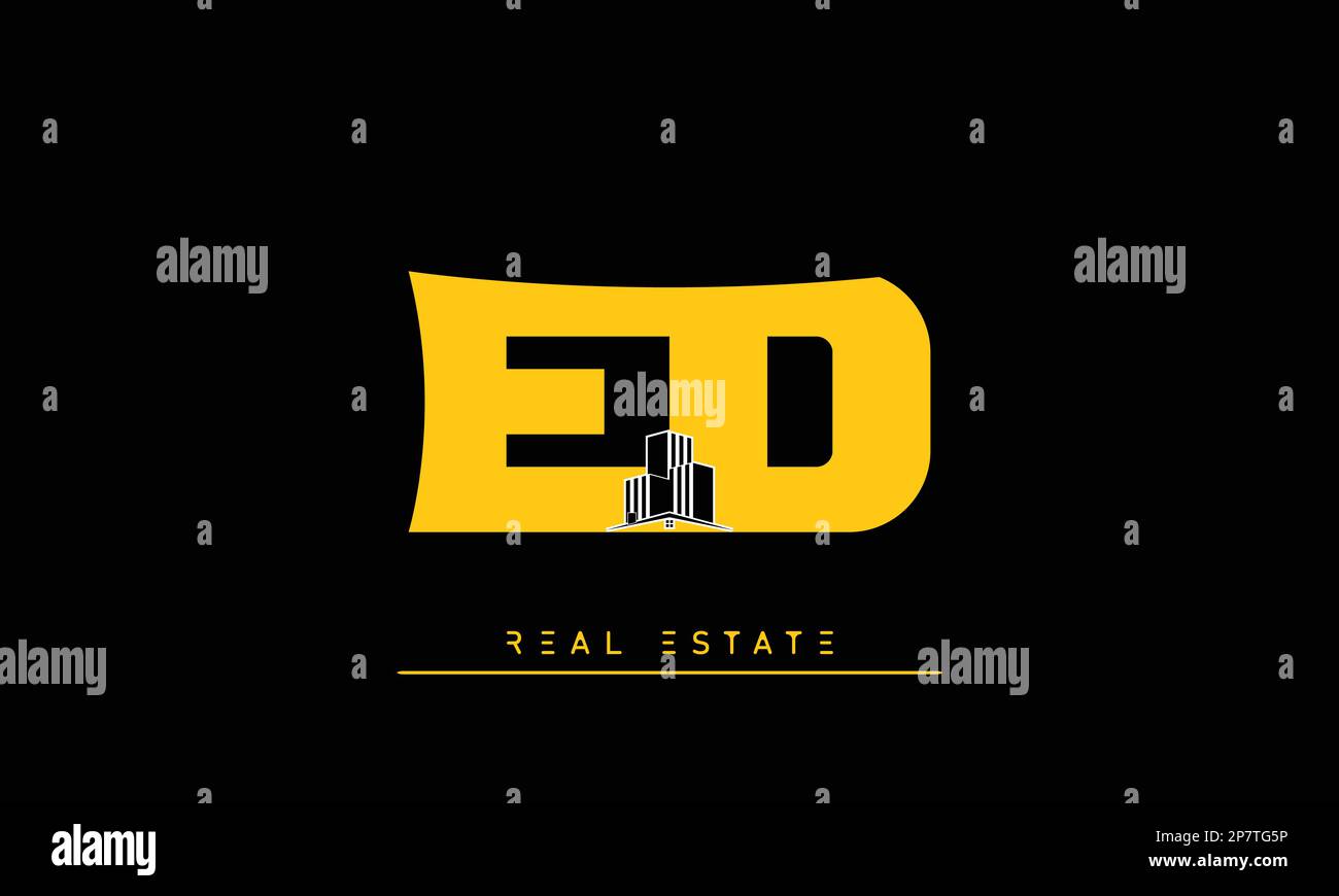 Ed real estate letter hi-res stock photography and images - Alamy