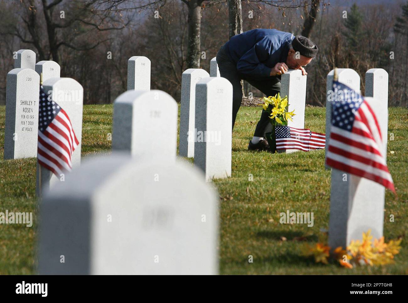 U.S. Army World War II veteran Dominic Rinaldi of Lake George, N.Y ...