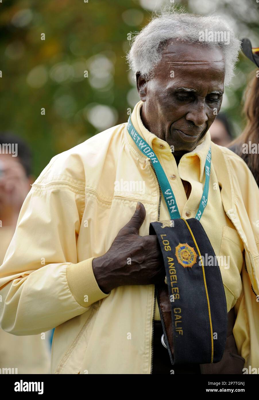 Rex Sullivan of Los Angeles, a veteran of the U.S. Army 2nd Airborne ...