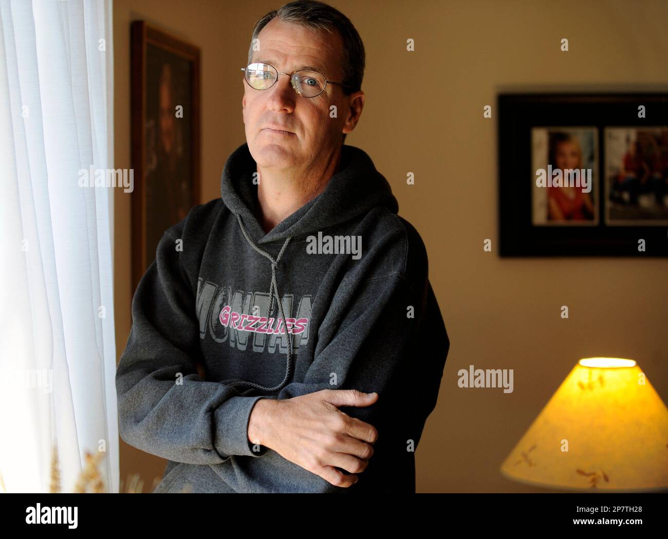 This Oct. 6, 2009 photo shows Dr. Michael Metzger in his home in ...