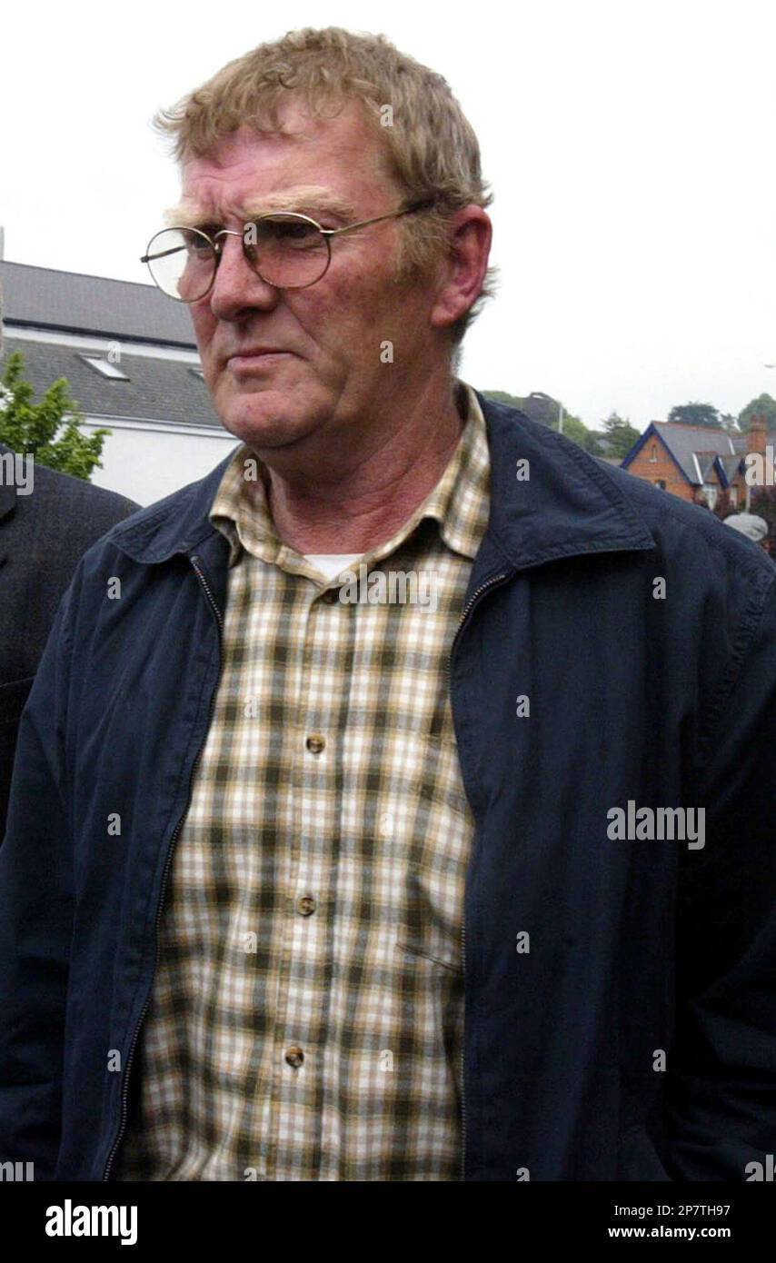 FILE - In this May 22, 2008 file photo, Kevin Crilly leaves Newry ...