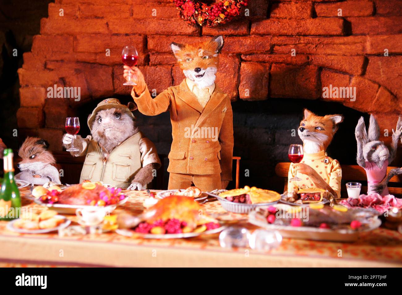 The characters used in the making of the stop motion animation film ...