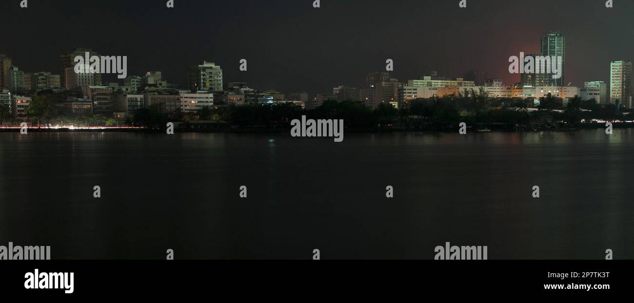 The Lagoa de Freitas neighborhood in Rio de Janeiro is seen during a ...