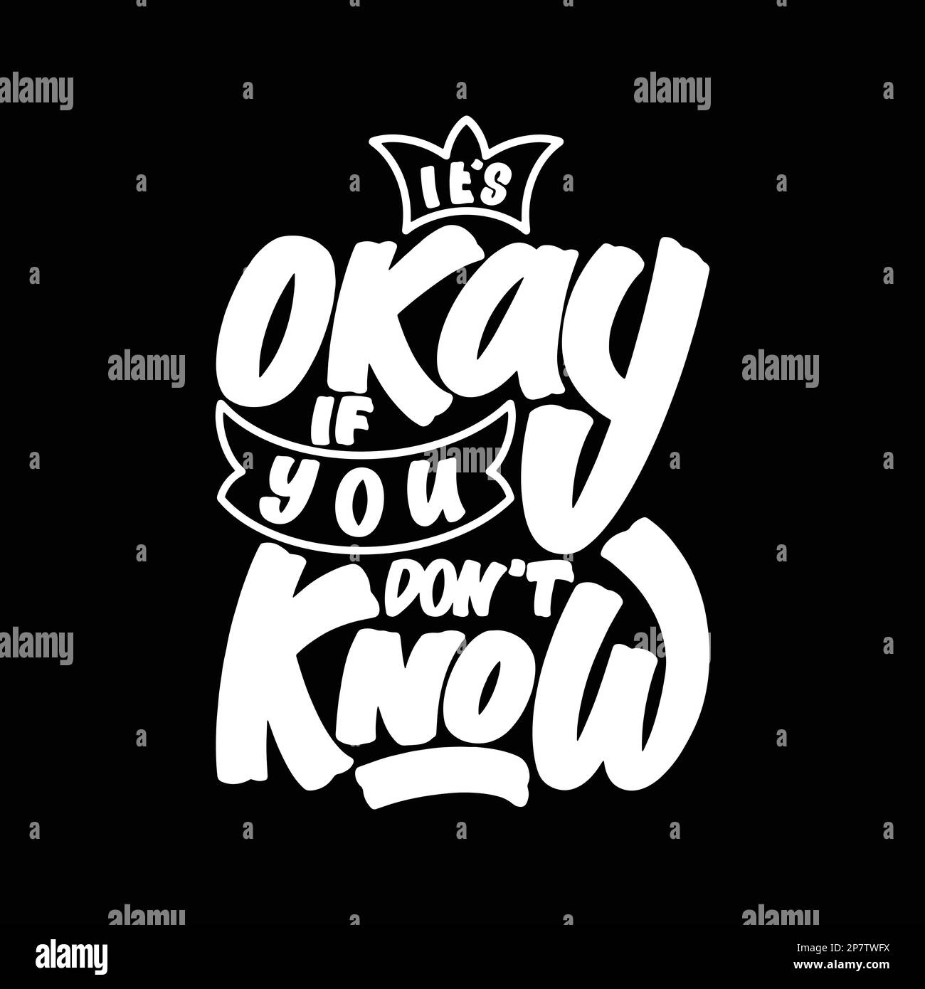 Motivational inspirational quote Stock Vector Images - Alamy