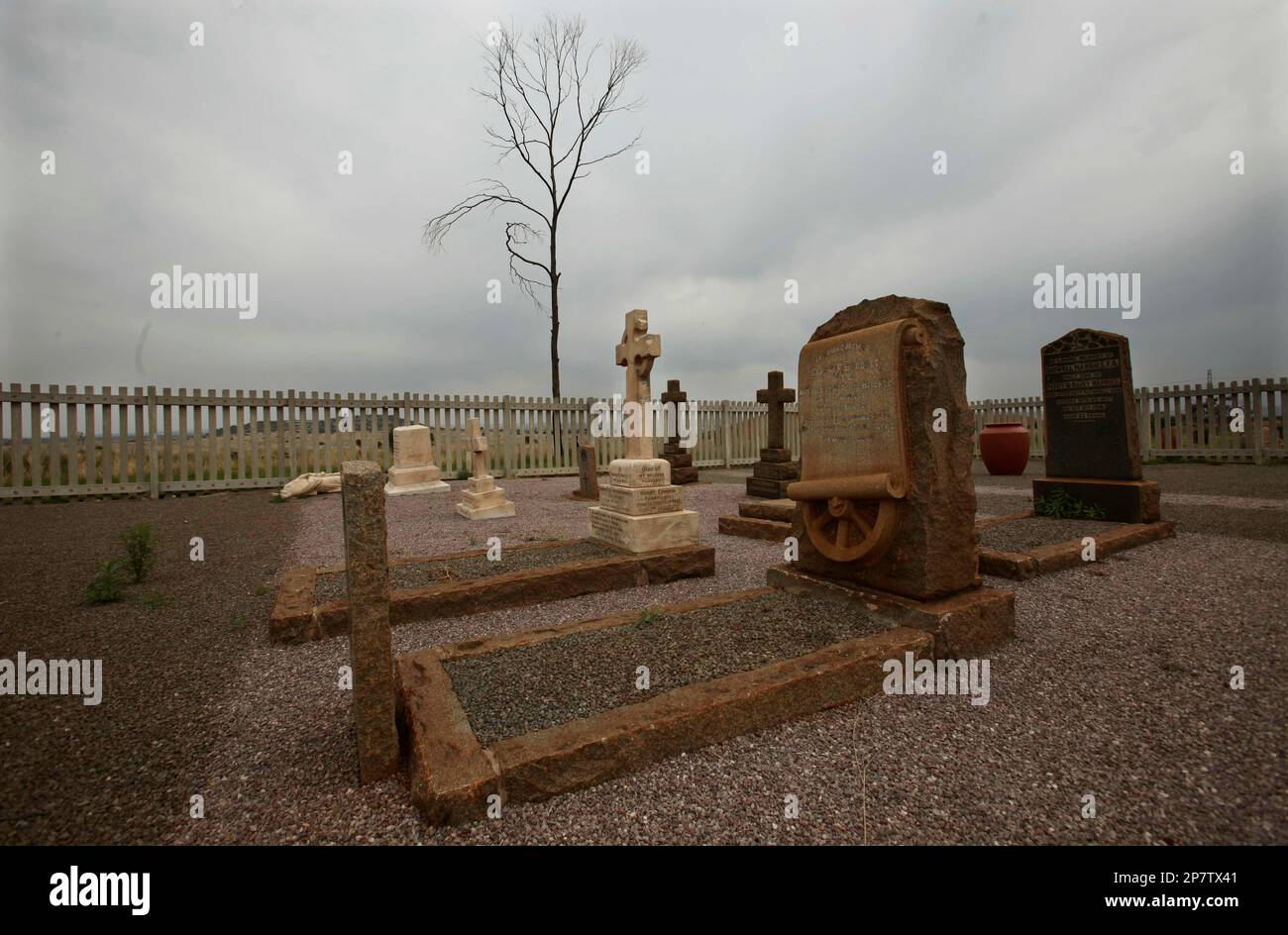 This Oct. 28, 2009 photo shows graves in a military cemetery in ...