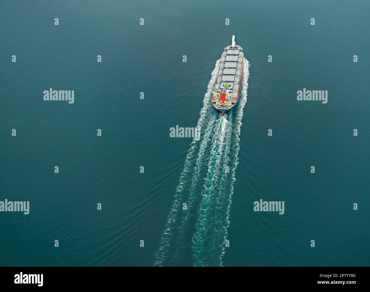 Container ship aerial hi-res stock photography and images - Alamy