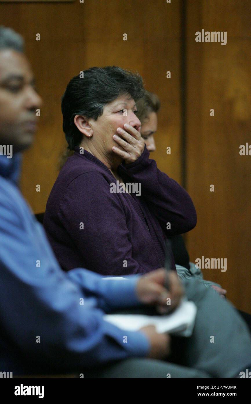Dottie Ates, the wife of Edward Ates, reacts to her husband's ...