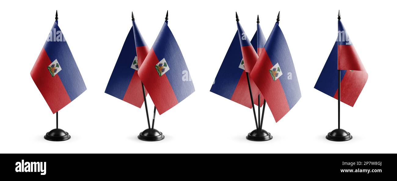 Haitian flags hi-res stock photography and images - Alamy