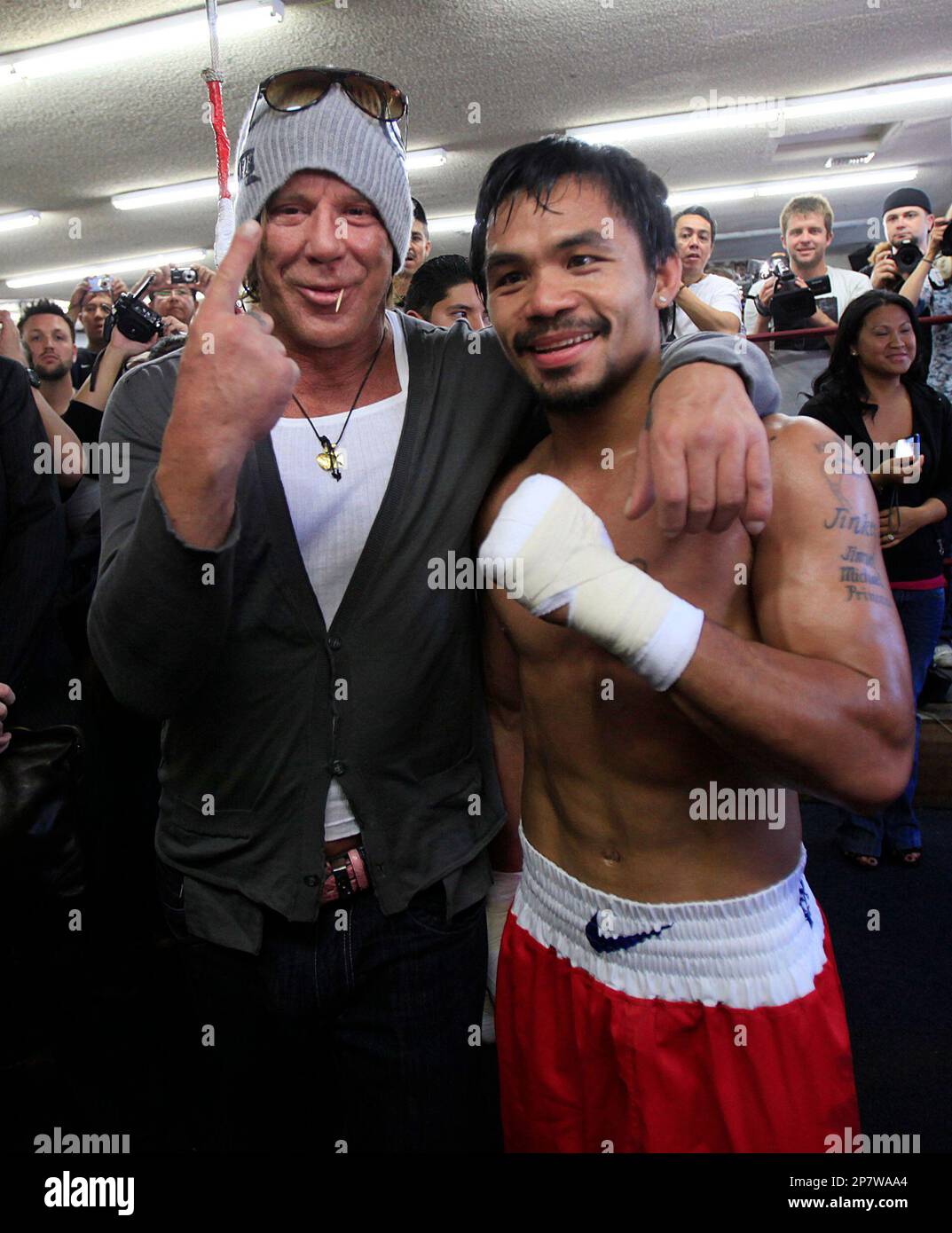 Mickey Rourke Boxing Face In Pictures: Mickey Rourke's Ever Changing