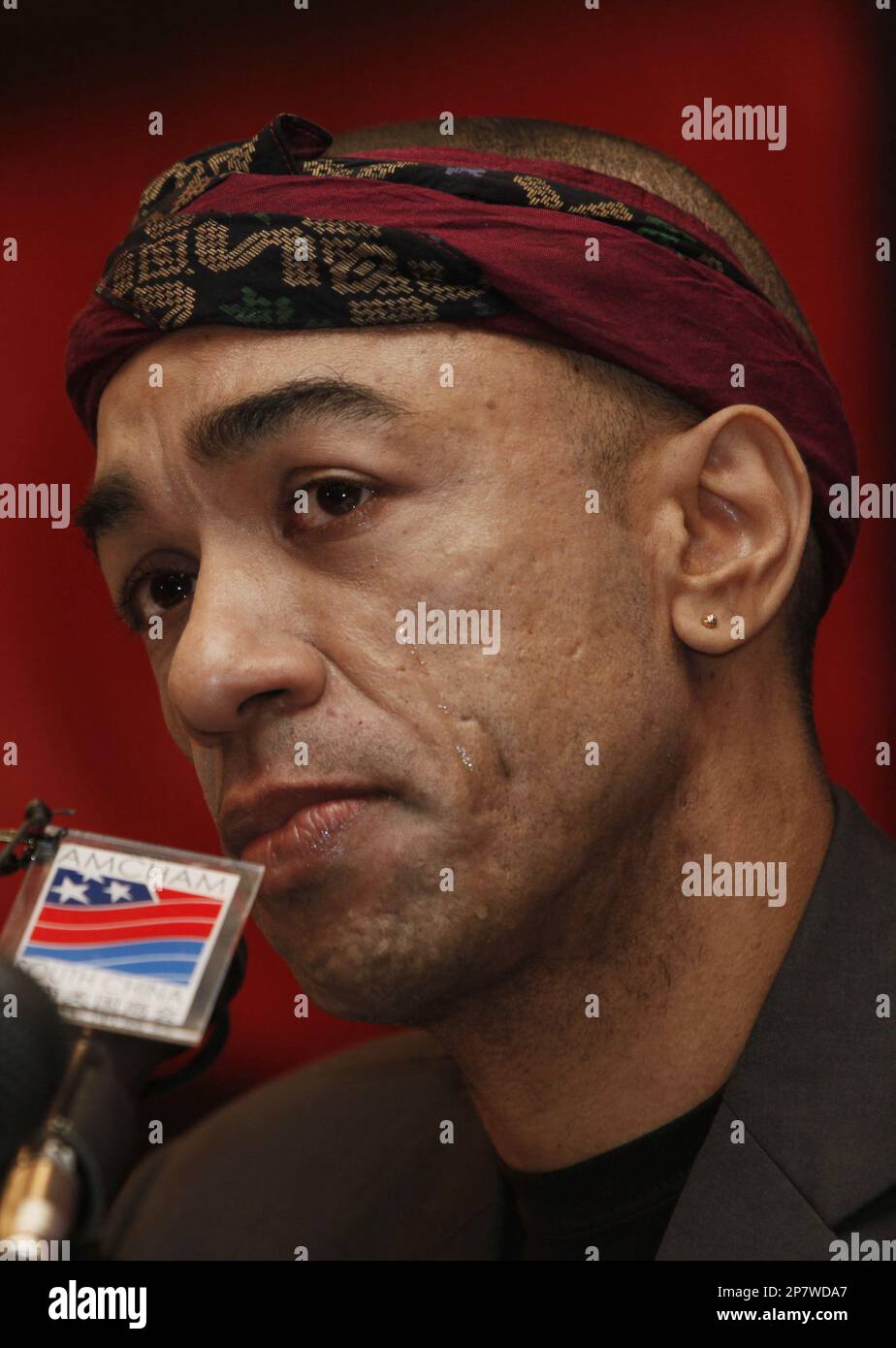 Mark Ndesandjo, one of President Barack Obama's half-siblings, sheds a ...