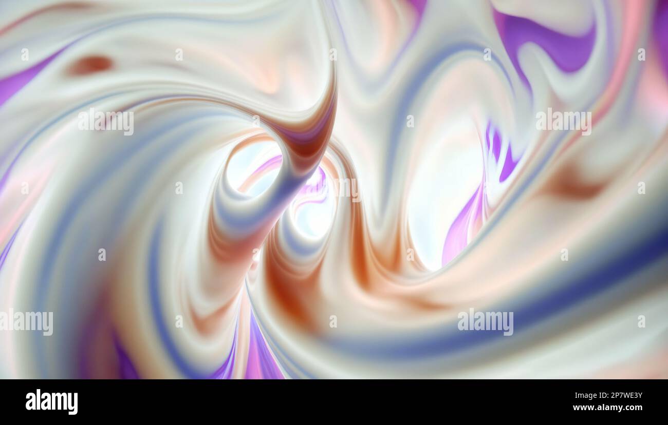 Liquid swirl structure. Colorful abstract background. 3Drender Stock ...