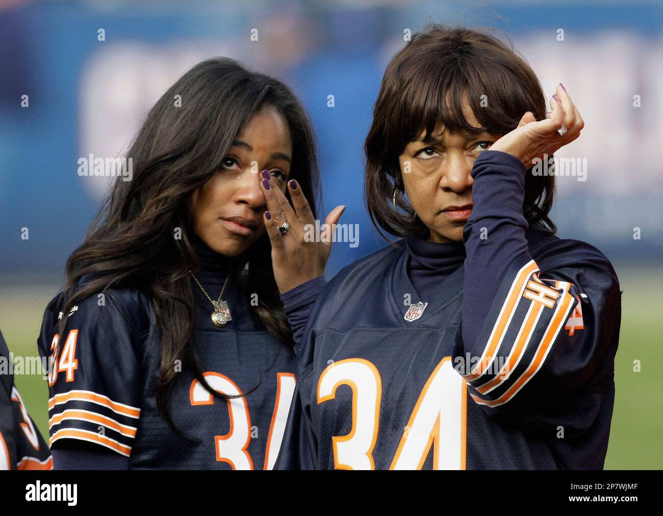 Connie Payton, right, wife of former Chicago Bears running back Walter ...
