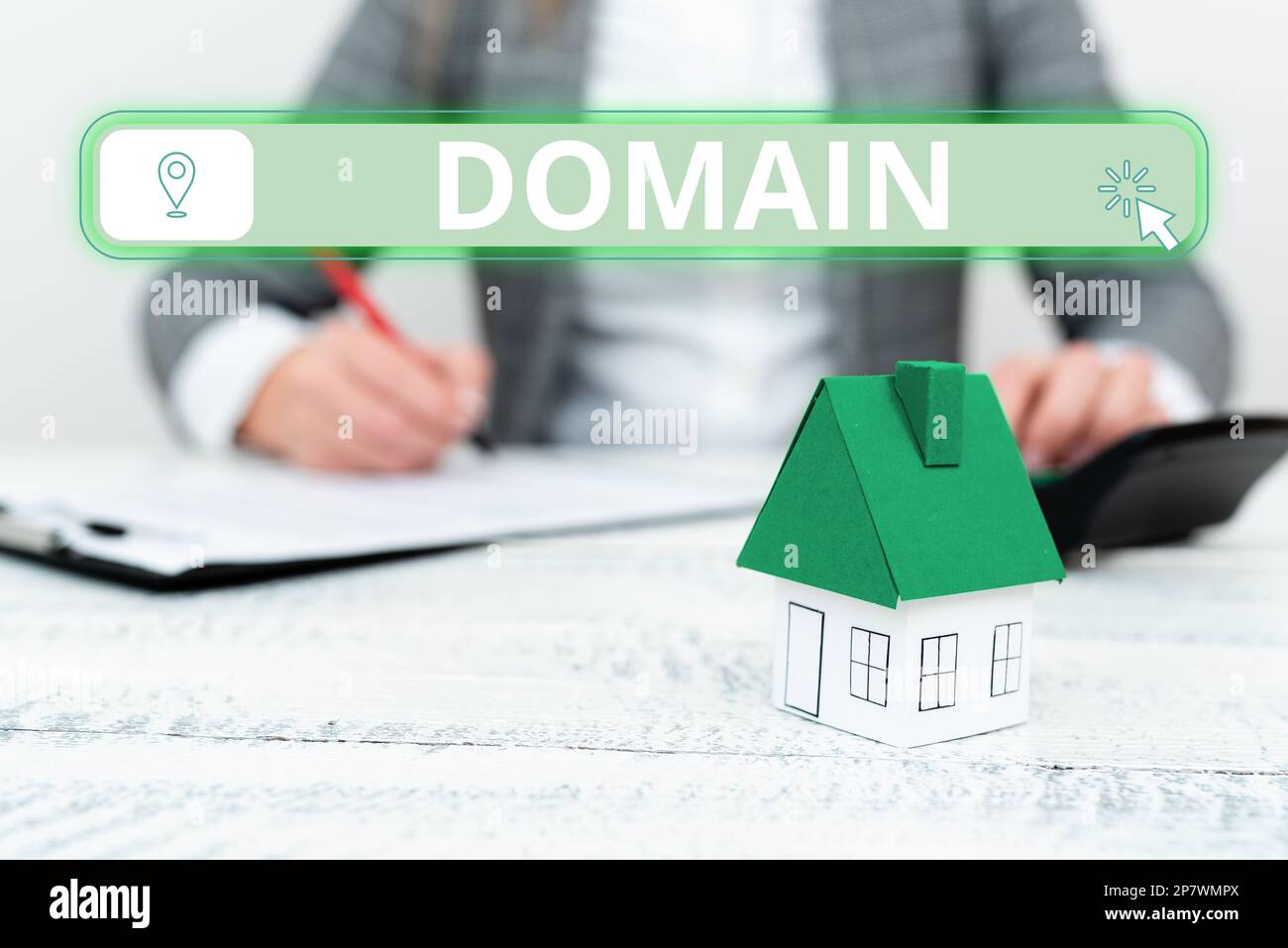 Writing displaying text Domain. Internet Concept distinct subset of ...