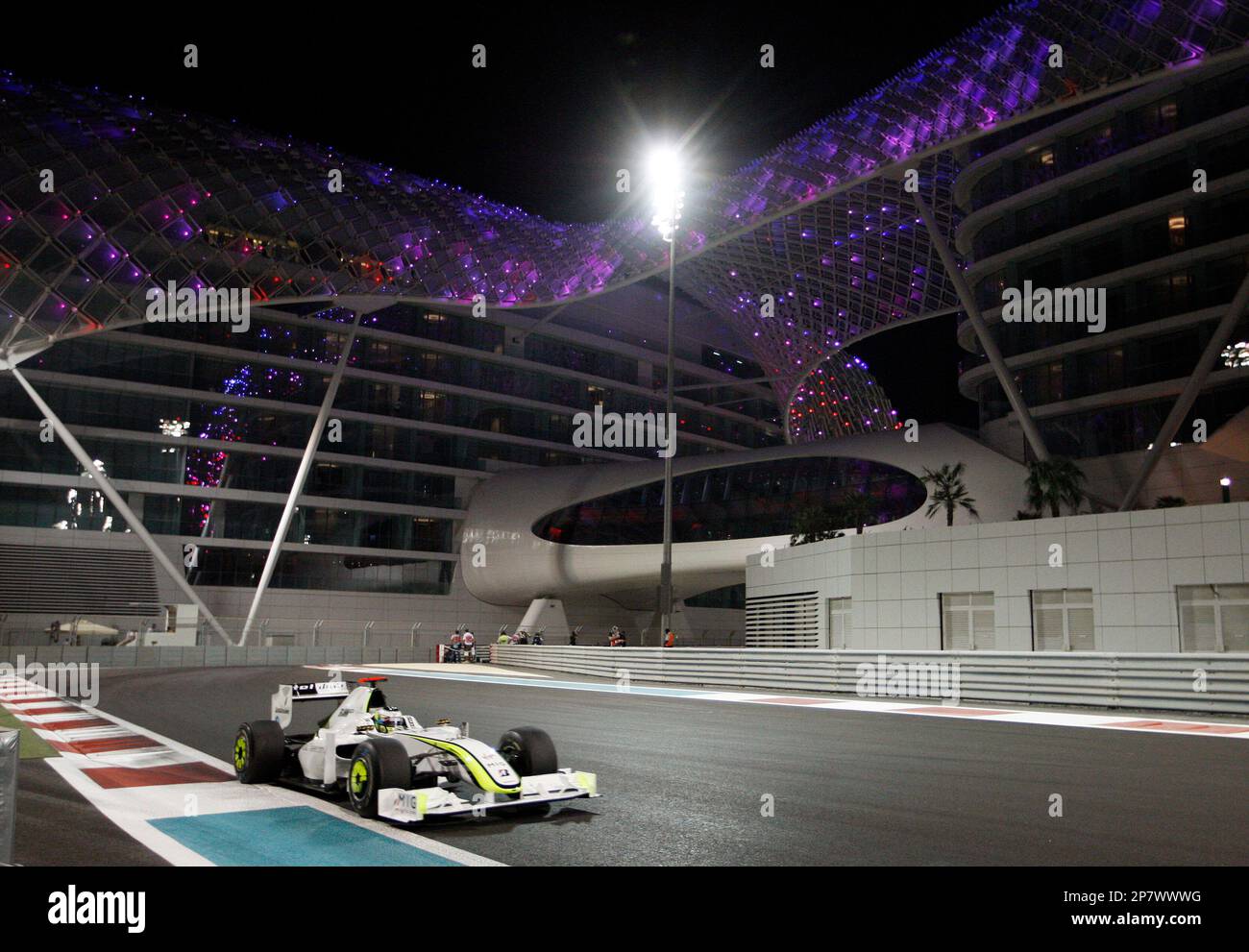 Formula One 2009 World Champion Brawn GP driver Jenson Button of ...