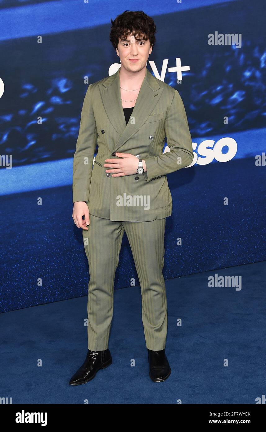 March 7, 2023, Westwood, California, USA: Charlie Hiscock arrives for ...