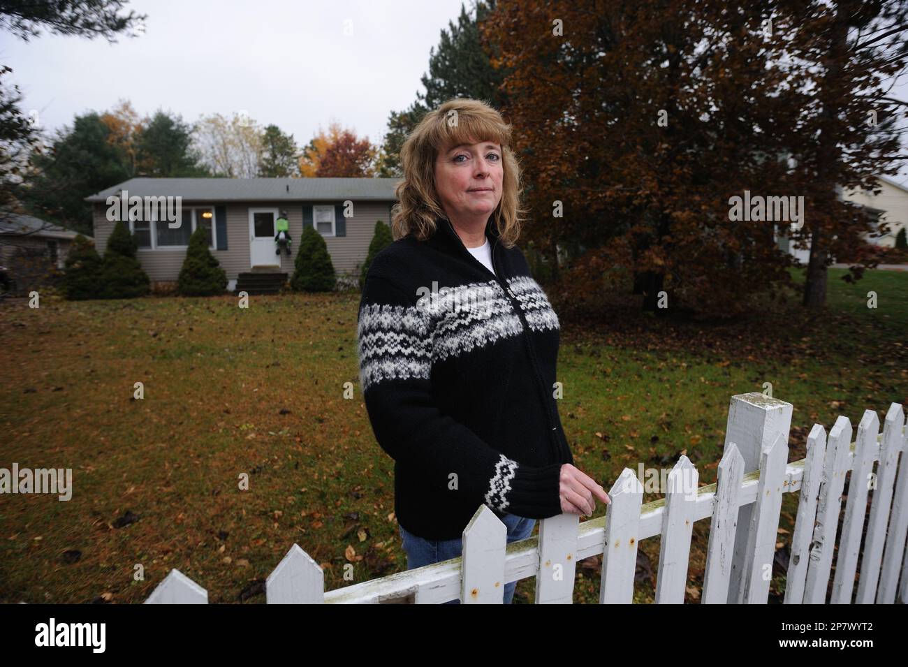Darlene Stone, 50, of Colchester, Vt., is seen, Thursday, Oct. 29, 2009 ...