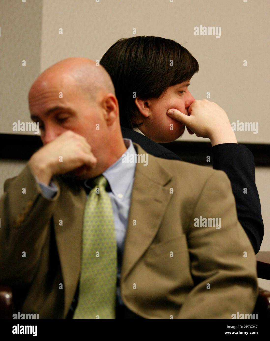 Royce Clyde Zeigler II, right, and Neal Davis III, one of his three ...