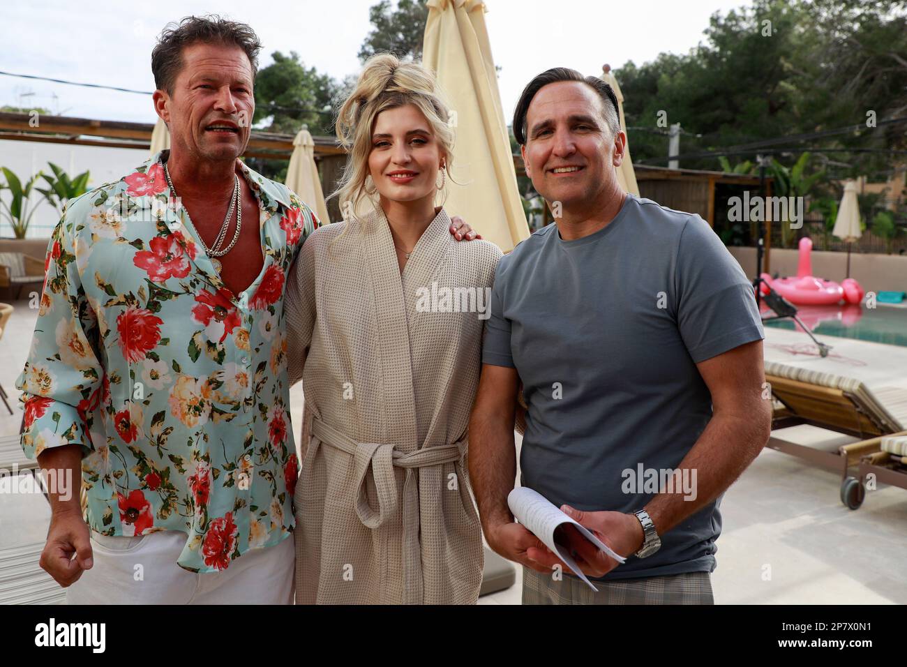 Felanitx, Spain. 08th Mar, 2023. Actors Till Schweiger (l-r) and ...