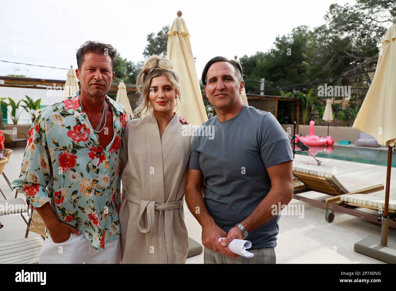 Felanitx, Spain. 08th Mar, 2023. Actors Till Schweiger (l-r) and ...