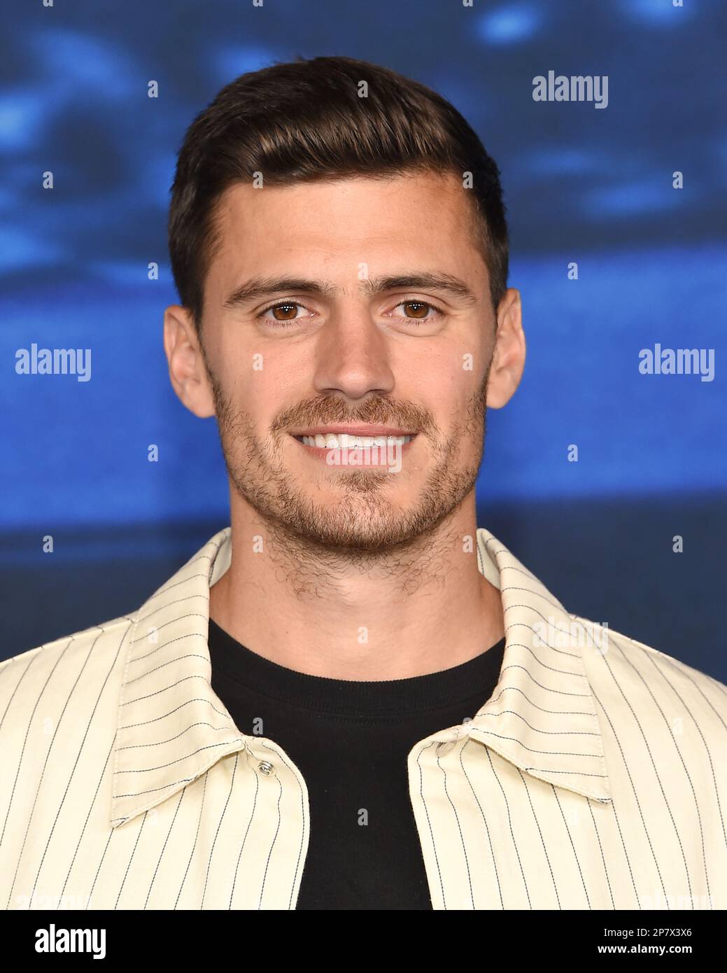 March 7, 2023, Westwood, California, USA: Jonathan Bond arrives for the ...