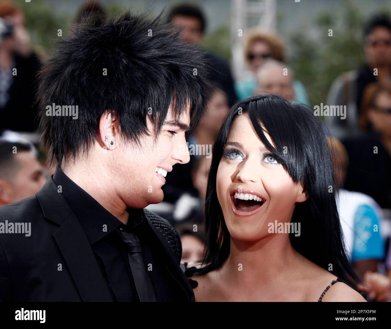 Adam Lambert And Katy Perry