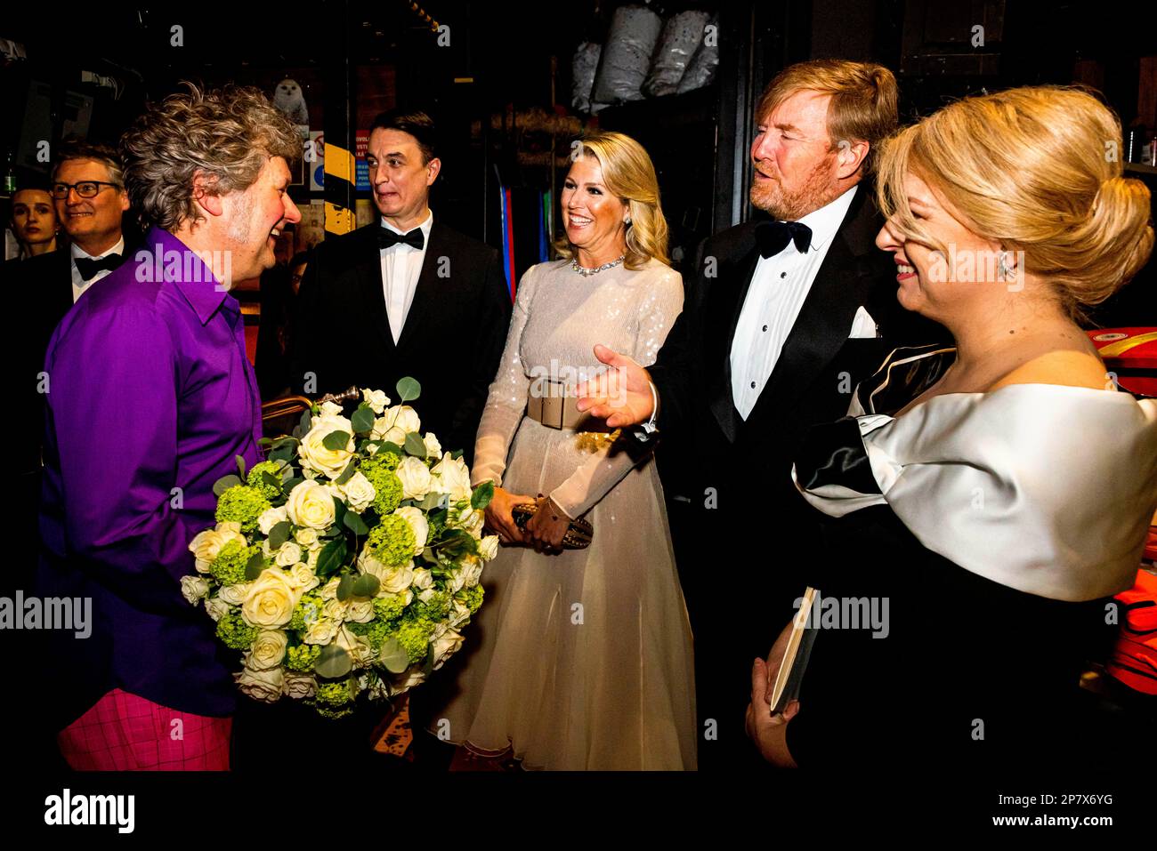 King Willem-Alexander and Queen Maxima of The Netherlands at the Slovak ...