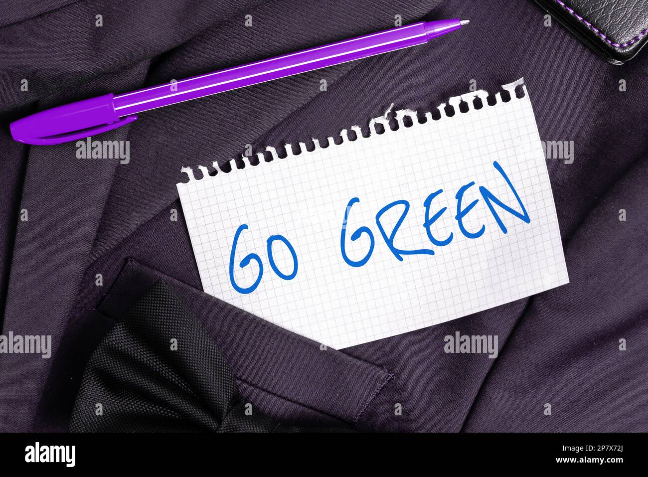Inspiration showing sign Go Green. Business overview making more ...