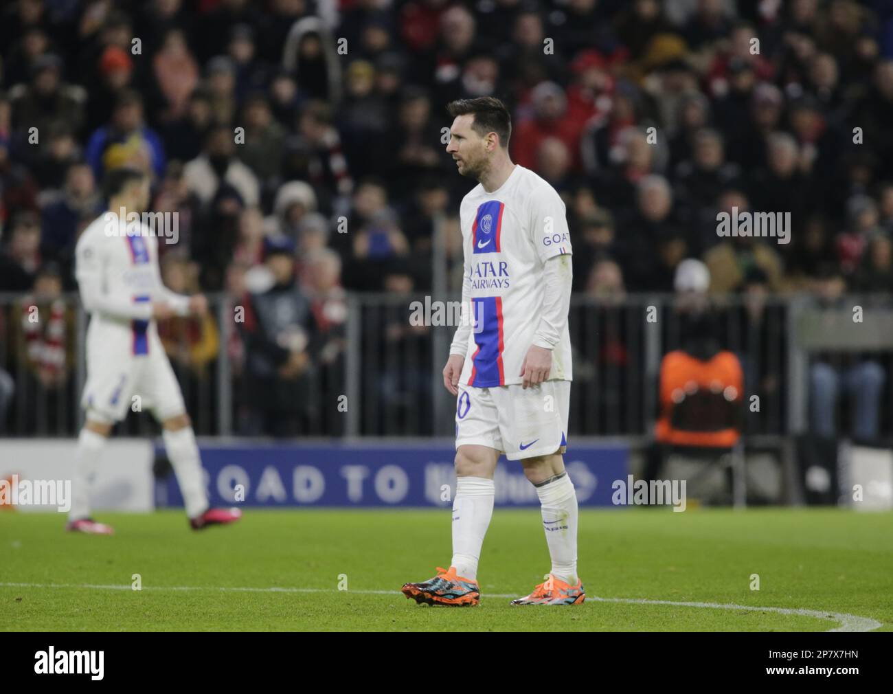 Munich, Germany. 08th Mar, 2023. Lionel Messi of Fc Paris Saint-Germain ...