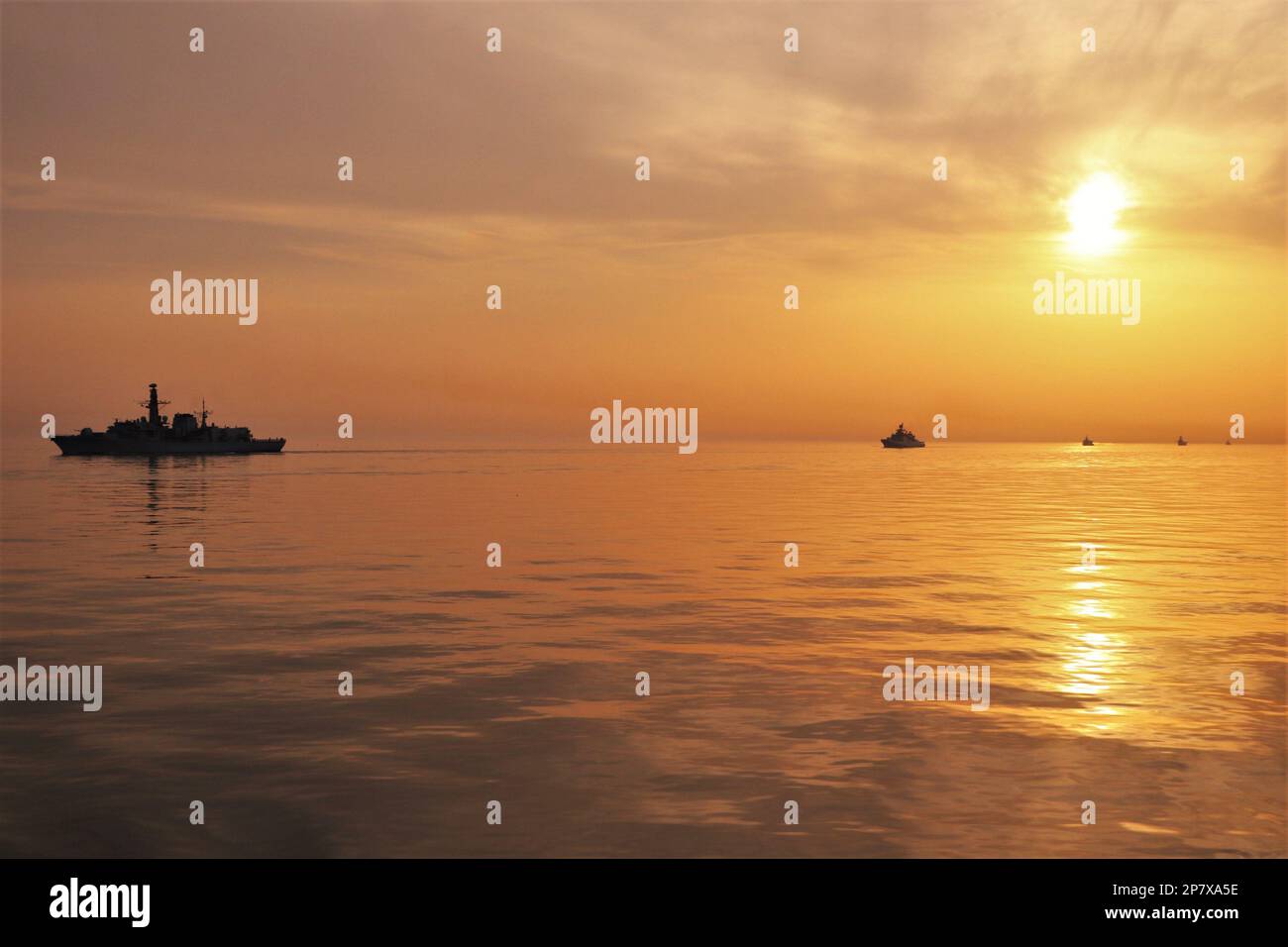 230307-N-PR613-1010 ARABIAN GULF (Mar. 7, 2023) Ships from Bahrain ...