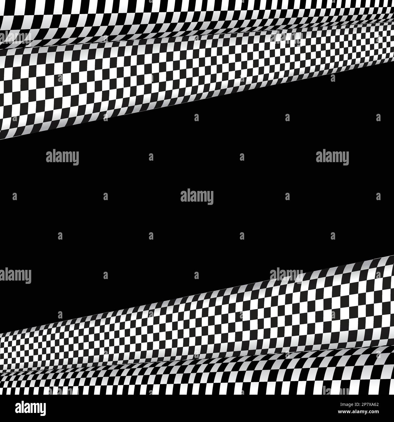 Checkered flag lines frame Stock Vector Image & Art - Alamy