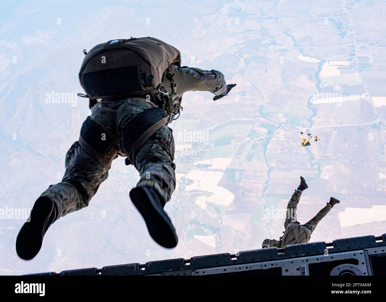 U.S. Army paratroopers assigned to 1st Special Forces Group (Airborne ...