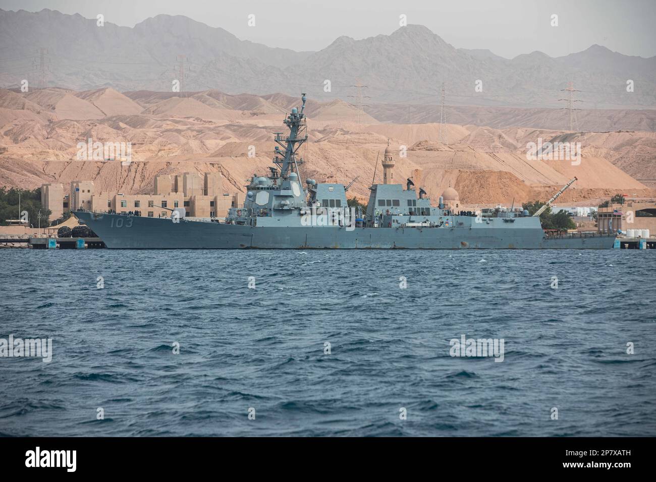 230307-A-NR779-3270 AQABA, Jordan (March 7, 2023) Guided-missile ...