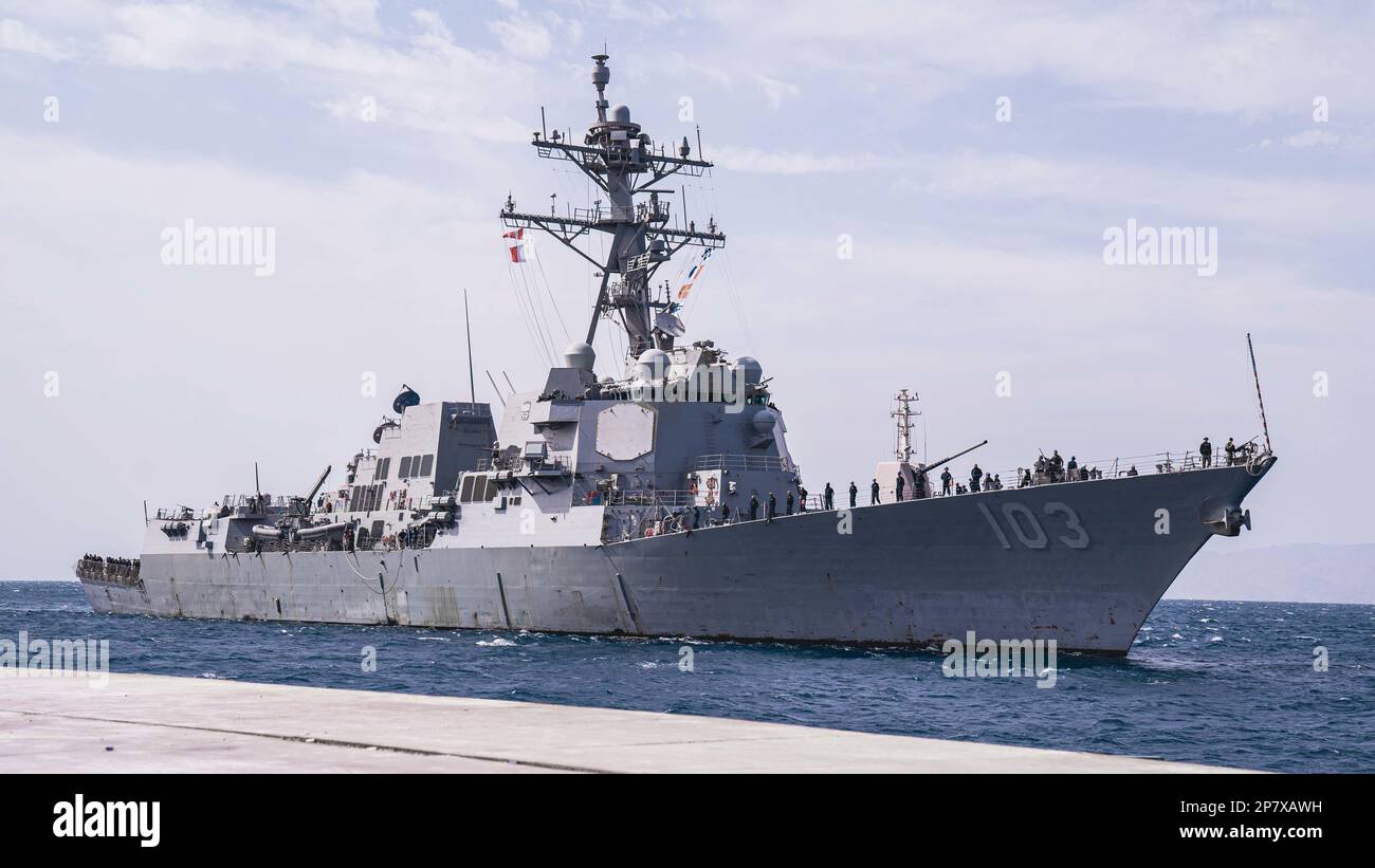 230307-A-NR779-1023 AQABA, Jordan (March 7, 2023) Guided-missile ...