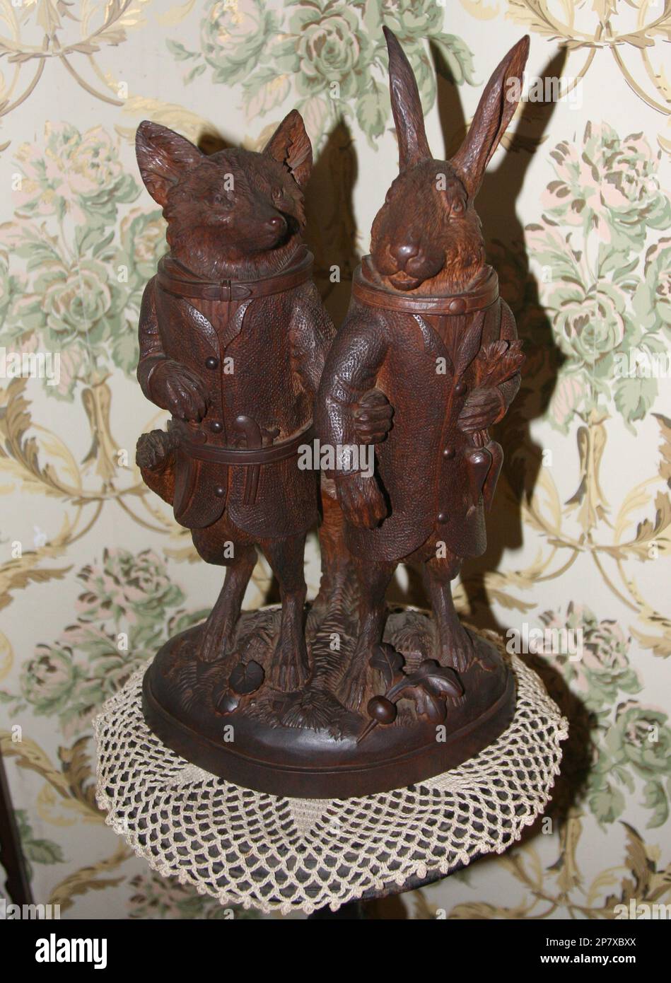 This photo taken Oct. 15, 2009 shows a German-made statue of Brer Fox ...