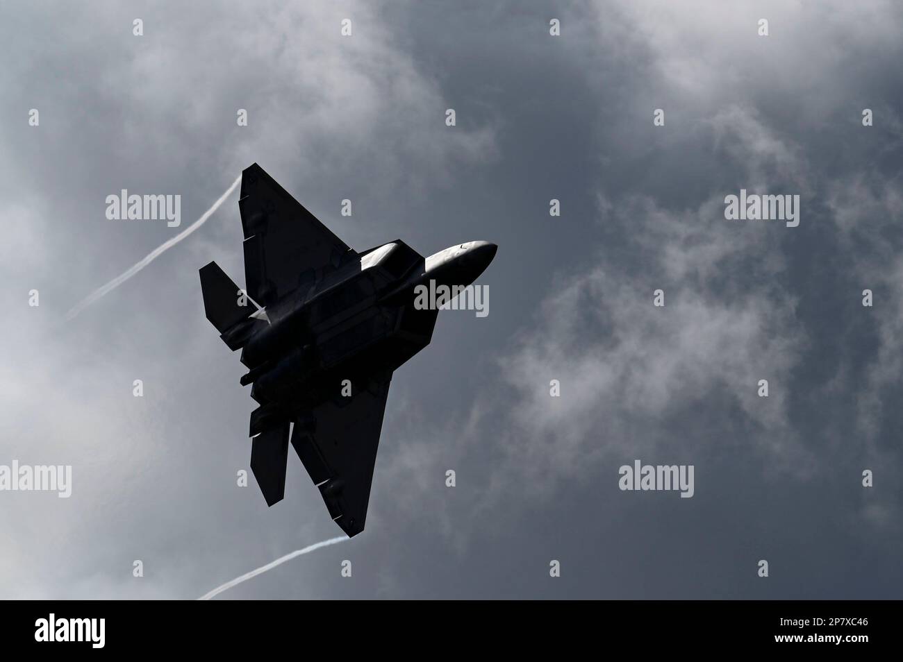 U.S. Air Force Capt. Samuel “RaZZ” Larson, F-22 Demonstration Team ...