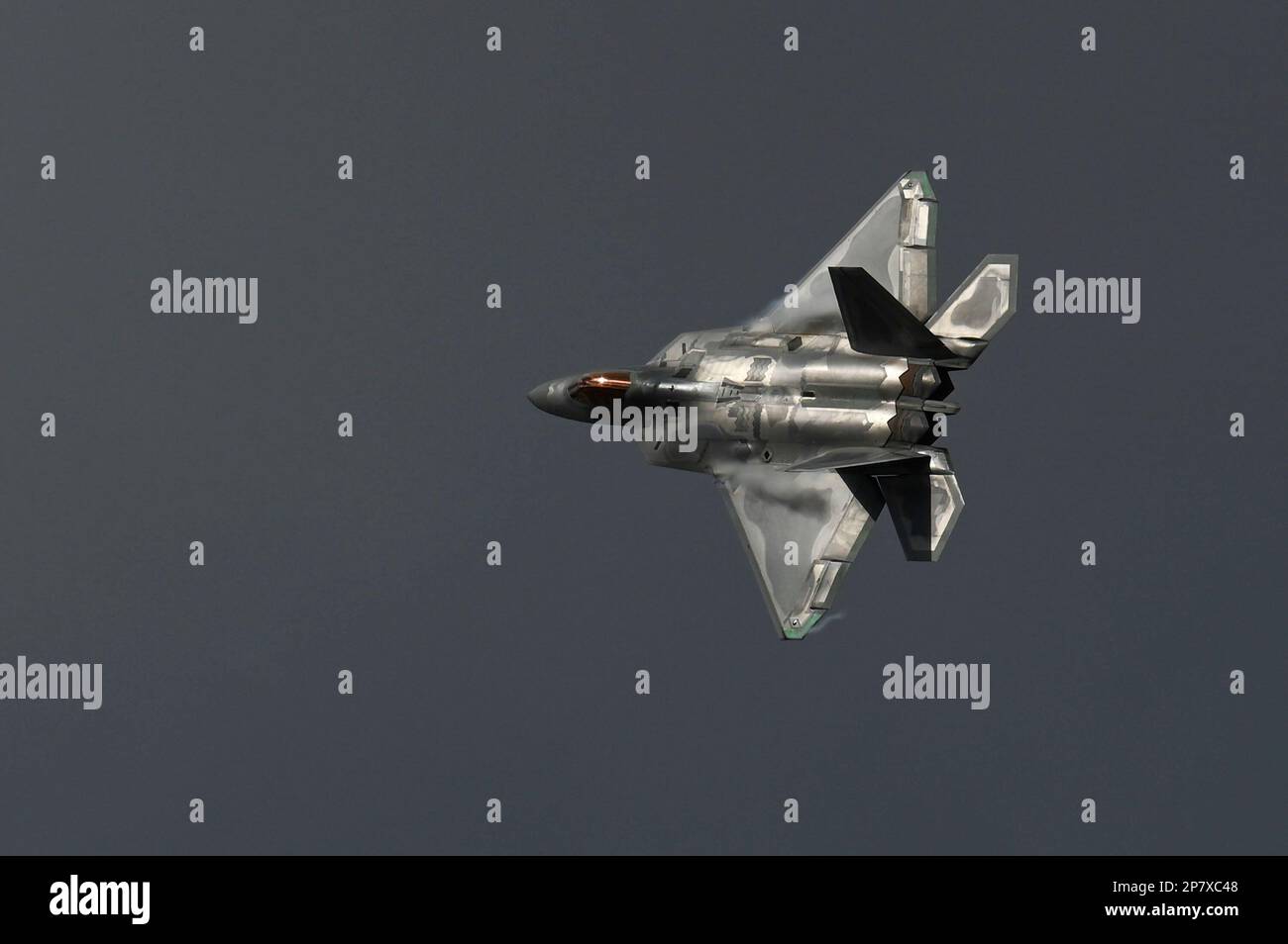 U.S. Air Force Capt. Samuel “RaZZ” Larson, F-22 Demonstration Team ...