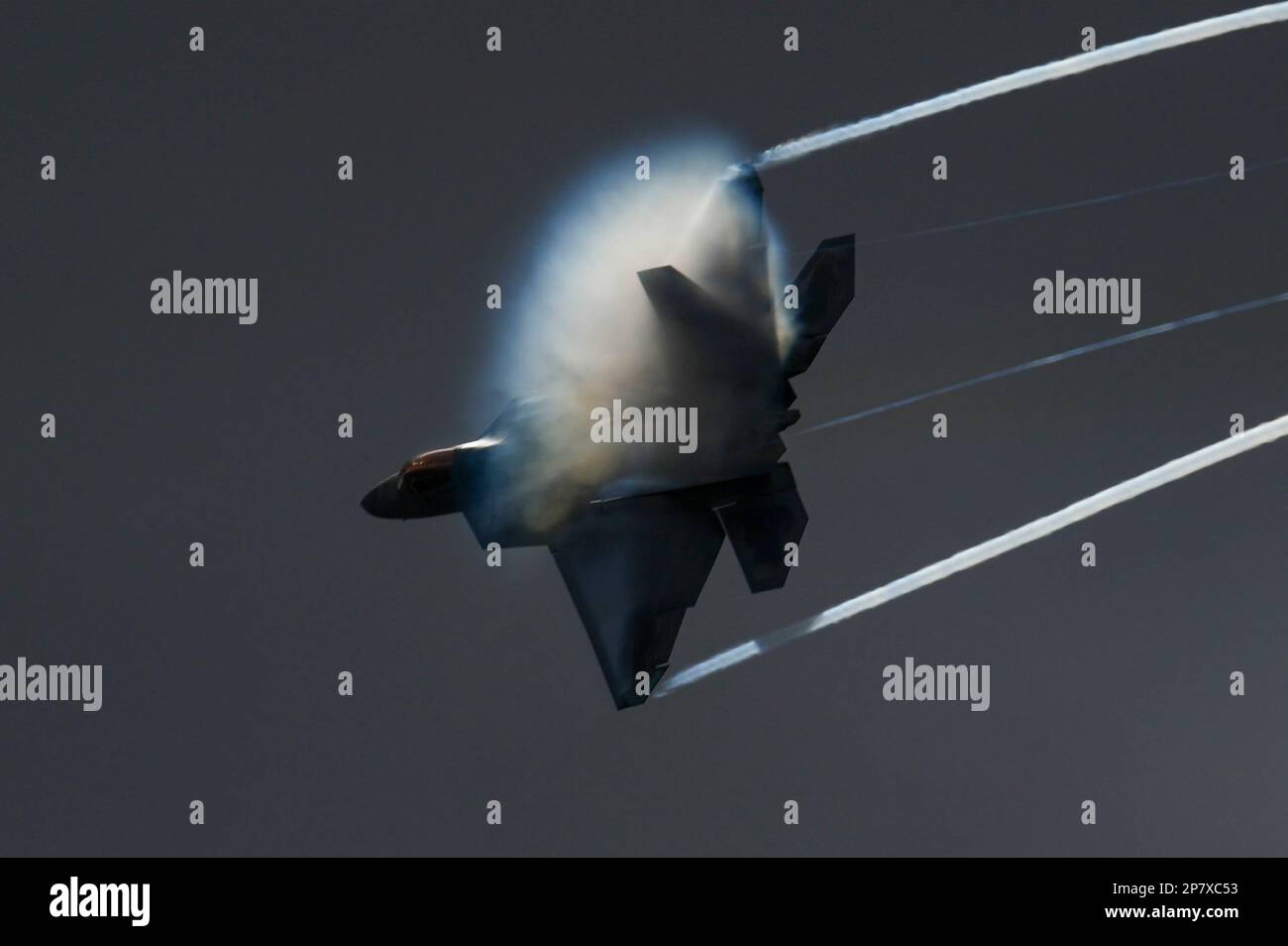 U.S. Air Force Capt. Samuel “RaZZ” Larson, F-22 Demonstration Team ...