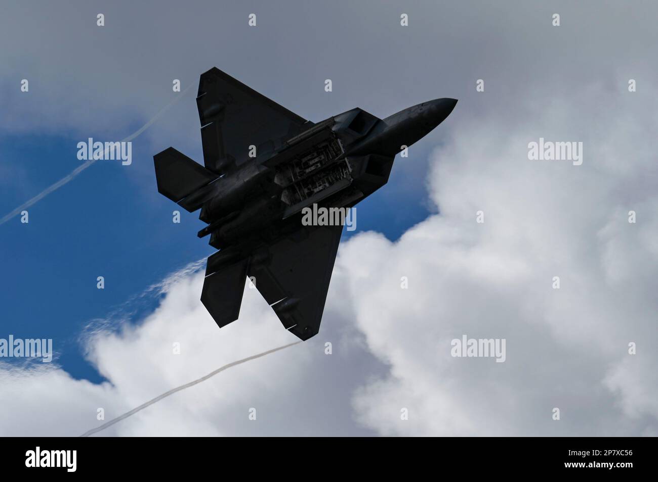 U.S. Air Force Capt. Samuel “RaZZ” Larson, F-22 Demonstration Team ...