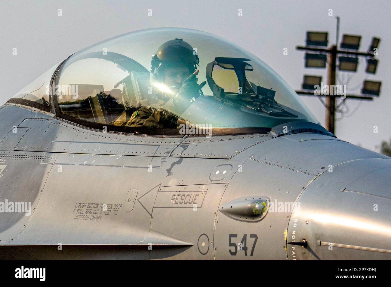 A U.S. Air Force pilot, assigned to the 36th Fighter Squadron from Osan ...