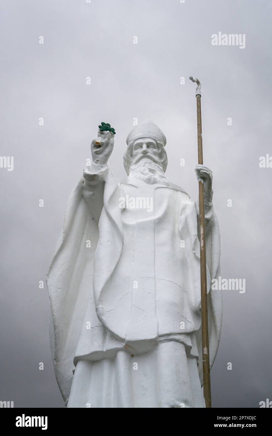 St. Patrick at Croagh Patrick, County Mayo, Ireland Stock Photo - Alamy