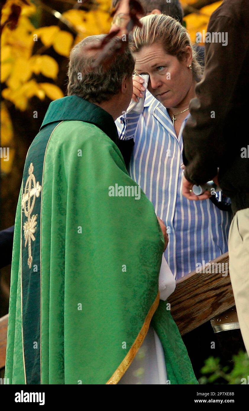 The Rev. Owen Moran, left, Pastor of St. Rose of Lima in East Hanover ...
