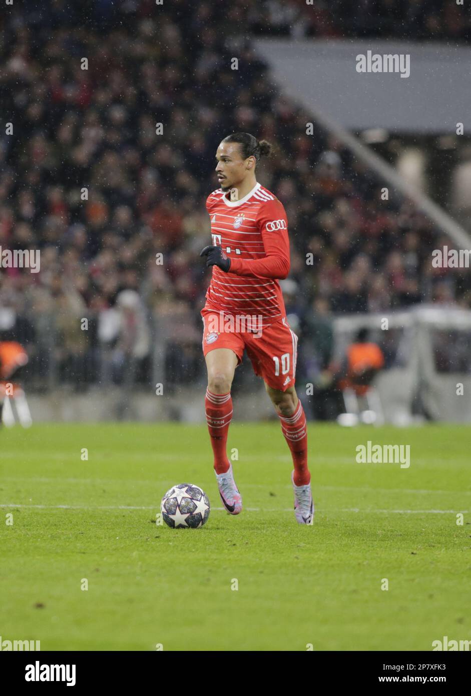 Munich, Germany. 08th Mar, 2023. Leroy Sane of Fc Bayern Munich during ...