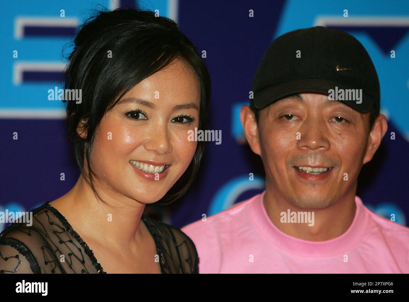 Chinese director Gu Changwei and his wife, actress Jiang Wenli attend ...