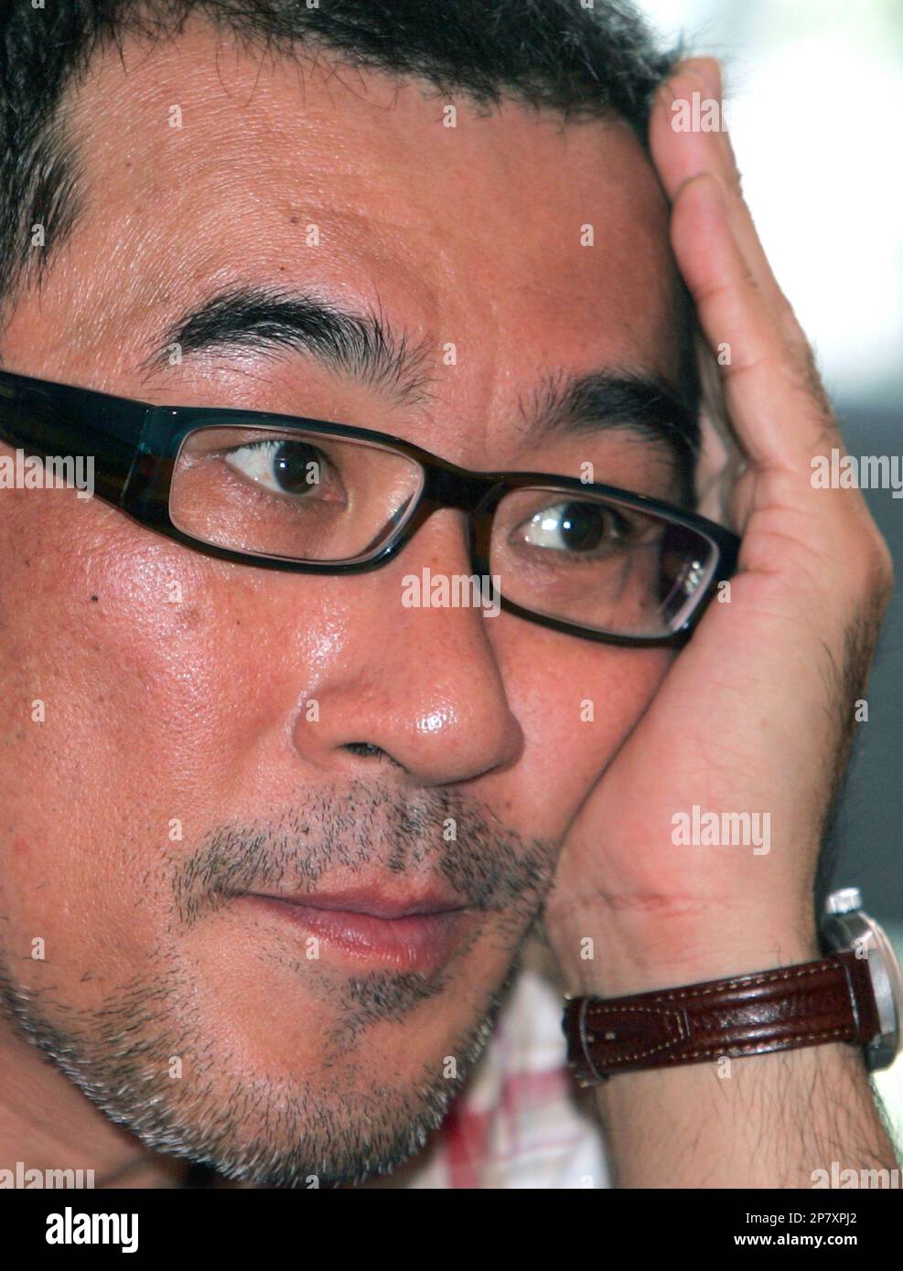 Taiwan musician Jonathan Lee poses for photos during an interview in ...