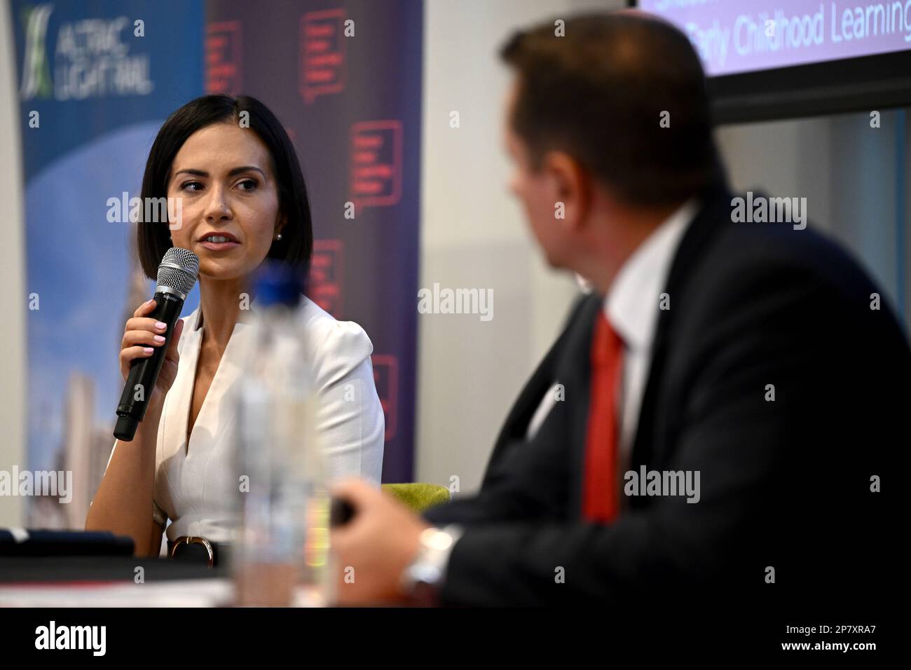 NSW Deputy Labor leader Prue Car speaks during the Western Sydney ...