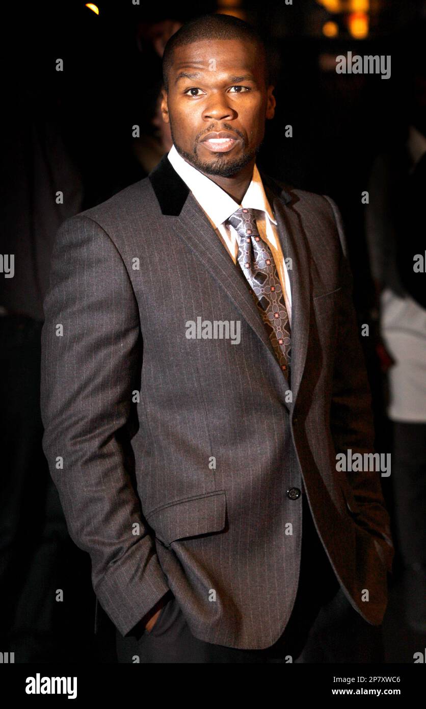 U.S rapper Curtis Jackson, 50 cent, arrives on the red carpet for the World Premiere of the film ...