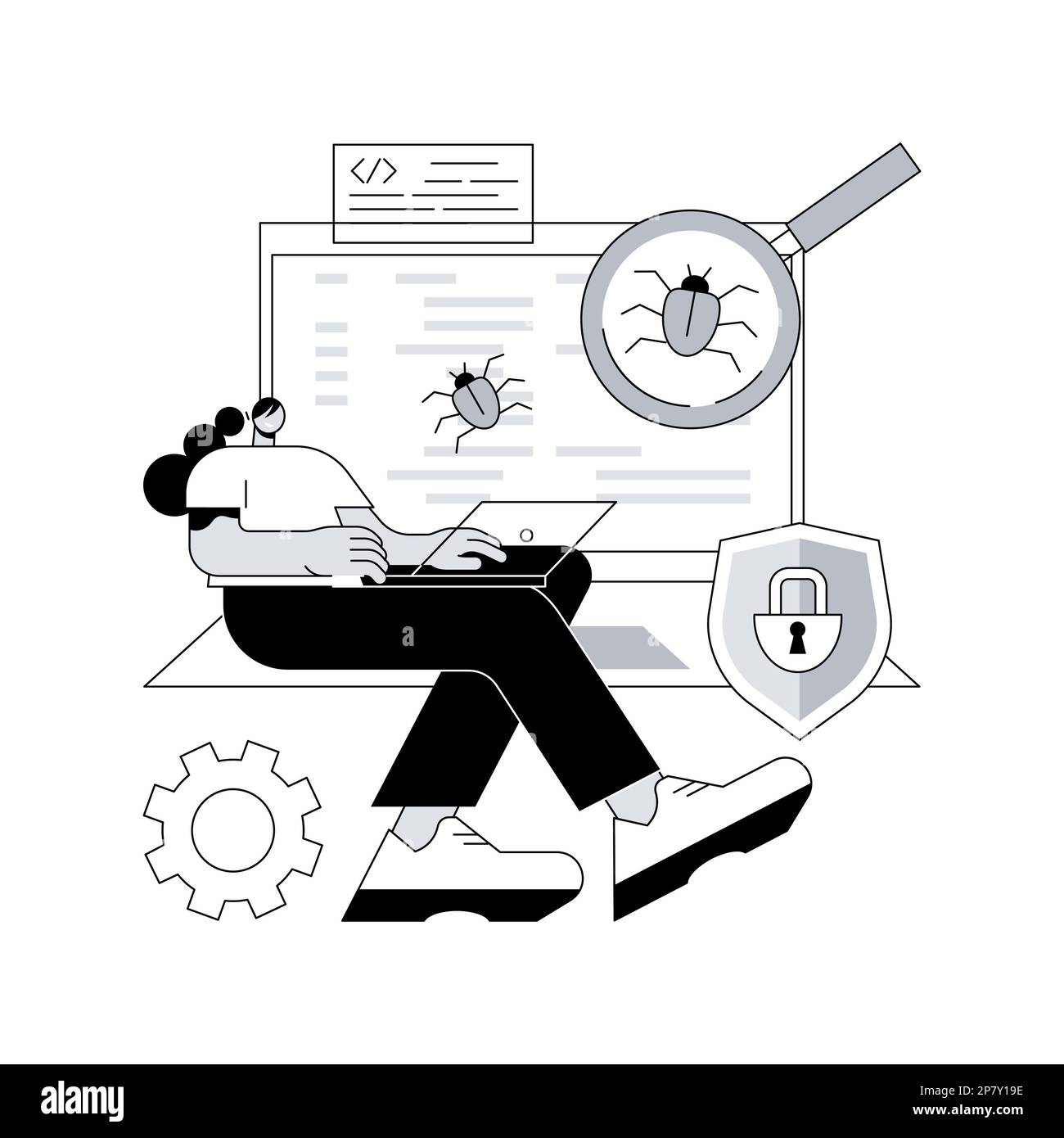 Beta testing abstract concept vector illustration. New product beta ... Beta testing abstract concept vector illustration. New product beta ...