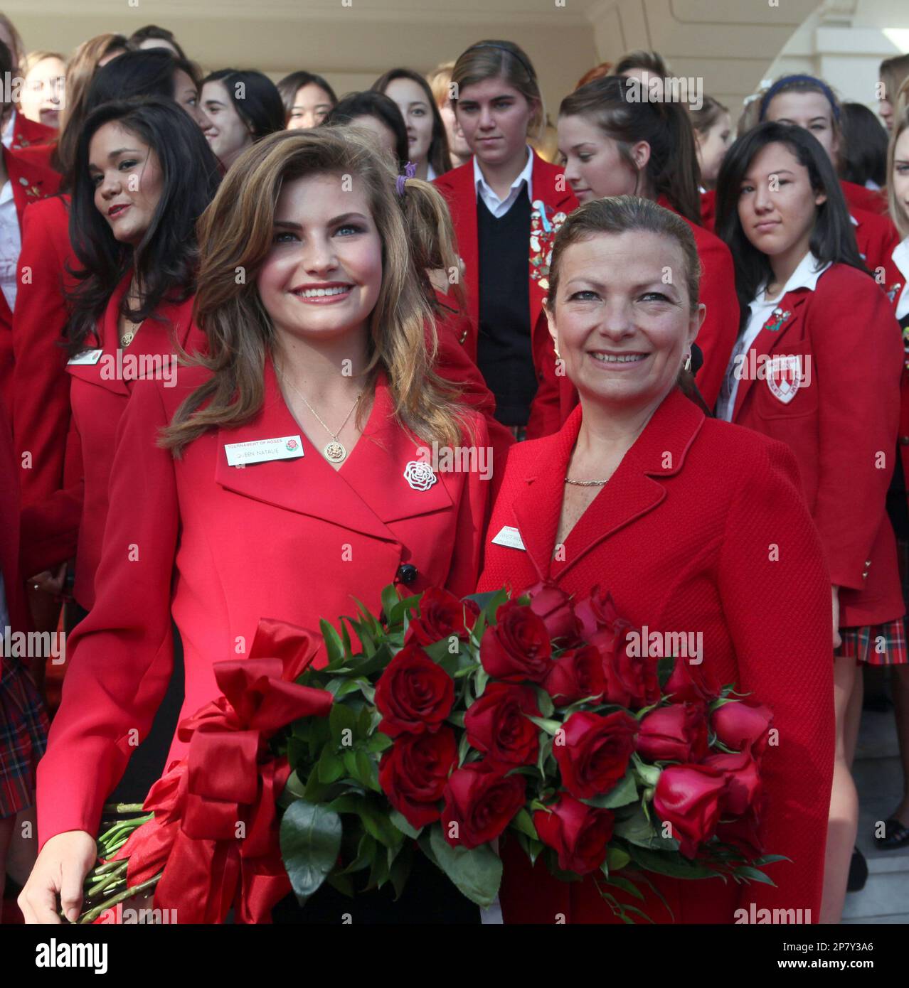 Natalie Innocenzi, 16, poses with her mother, Jeanette Innocenzi after ...