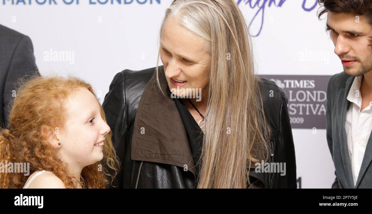 New Zealand director Jane Campion, center, British actor Ben Whishaw ...